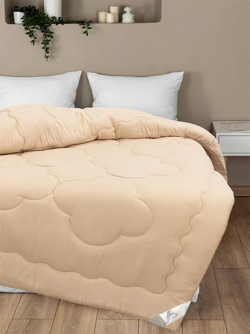 Одеяло классическое овечья шерсть 200х215 см для Snoff