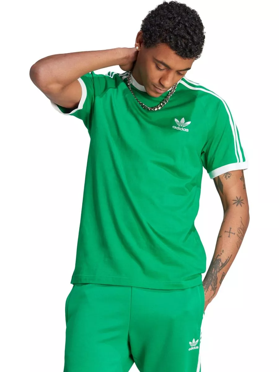 Adidas 3 stripes tee store